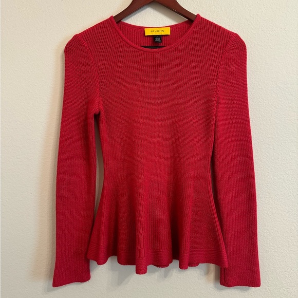 St. John | Sweaters | Stjohn Womens Sparkle Sweater Holiday | Poshmark